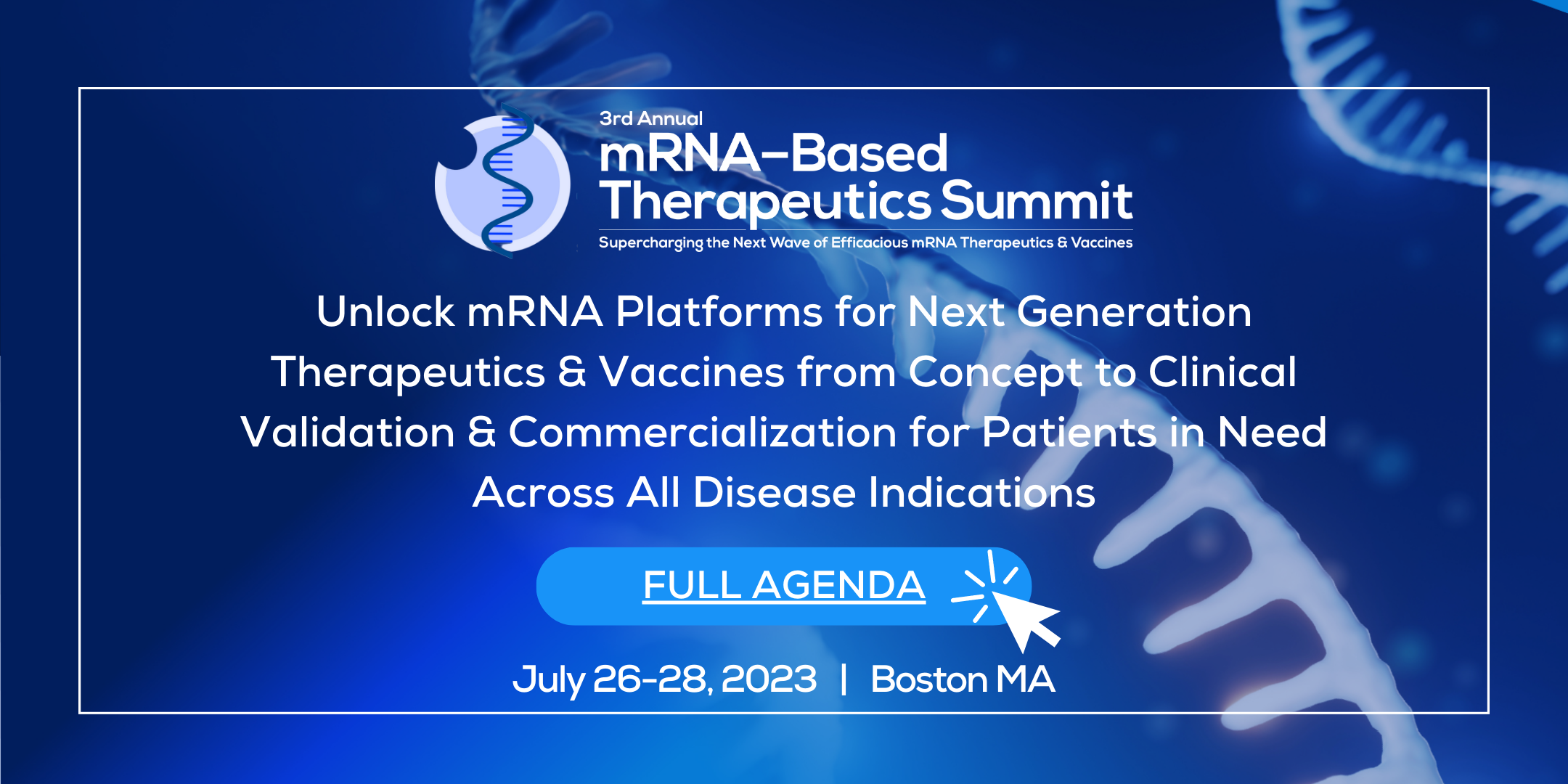 3rd Annual mRNA-Based Therapeutics Summit 2023 • Biopharma Asia